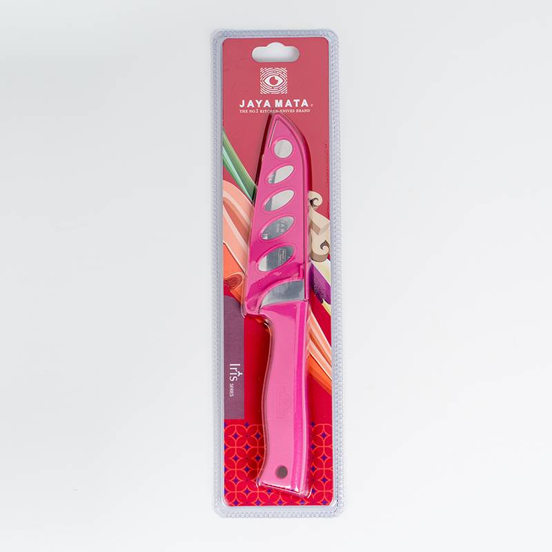 JM455 IRIS Series Colour Handle Knife with Cover 5"